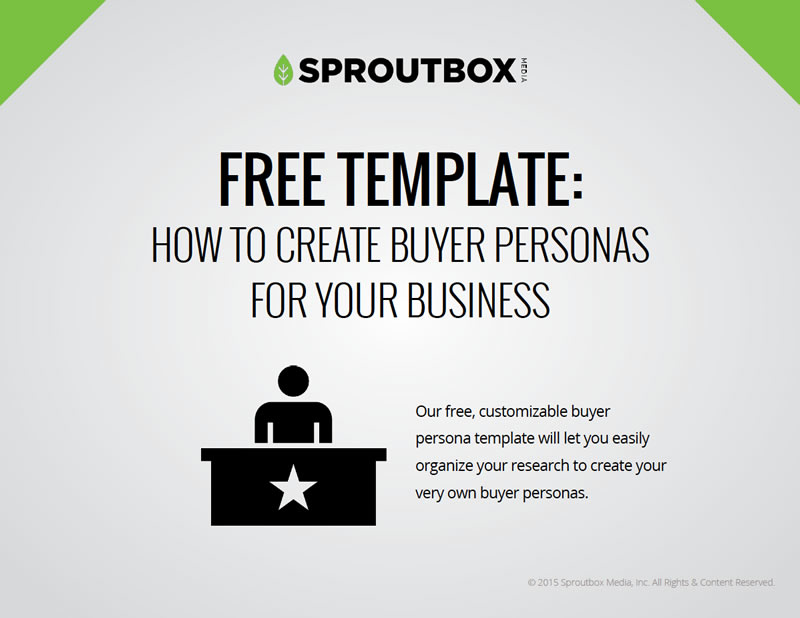 Free Download: Buyer Persona Template - Sproutbox